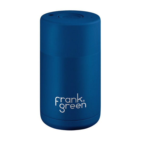 Frank Green Ceramic Reusable Cup 355ml / 12oz (Deep Ocean Blue) – never ...