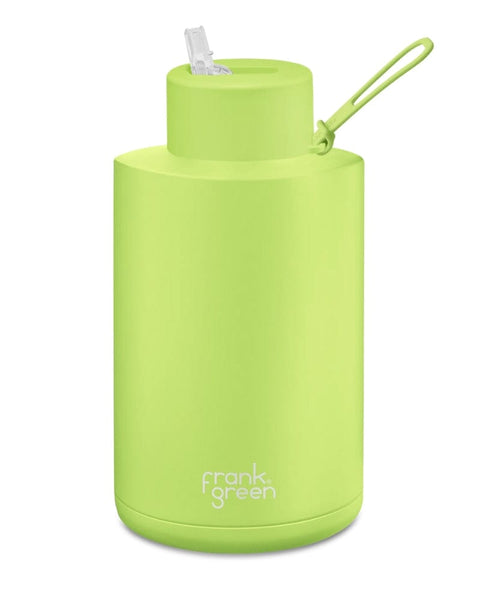 Frank Green Ceramic Reusable Bottle 2L / 68oz (Pistachio Green) – never ...