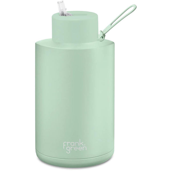 Frank Green Ceramic Reusable Bottle 2L / 68oz (Mint Gelato) – never miss